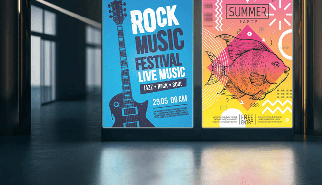 Custom Backlit Film Printing | Printmoz