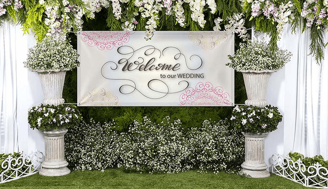 Custom Wedding Banners | Printmoz