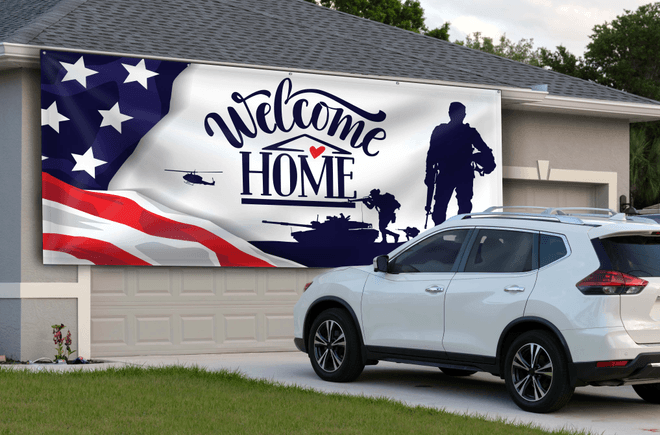 Welcome Home Banners | Printmoz