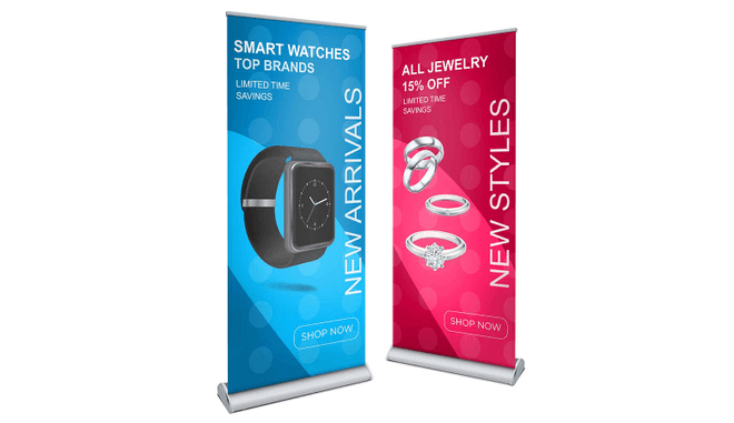 Custom Retractable Banners | Printmoz