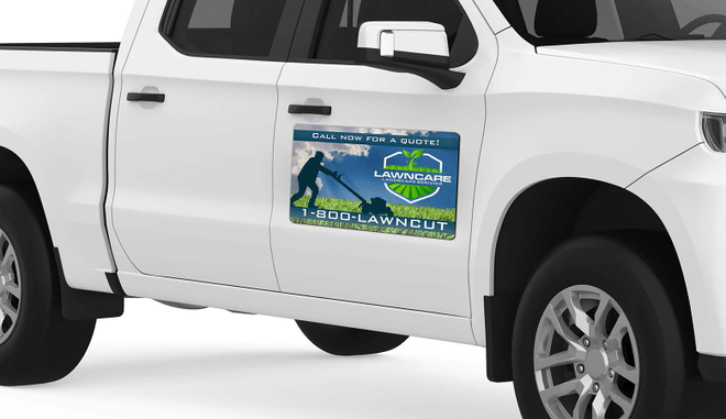 Custom Magnetic Vehicle Signs | Printmoz