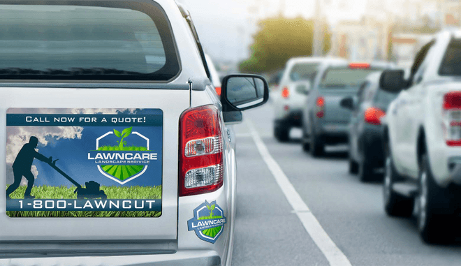 Custom Magnetic Vehicle Signs | Printmoz