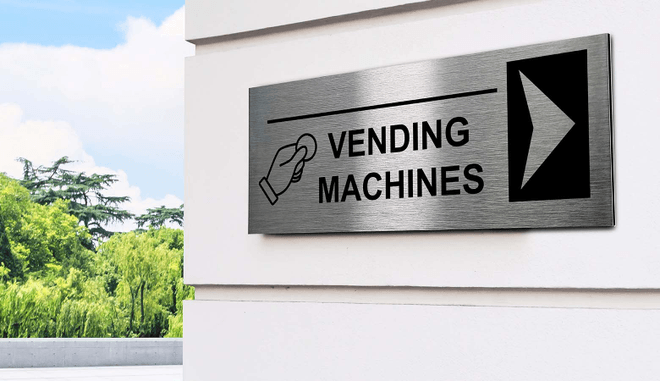 Custom Brushed Aluminum Signs | Printmoz