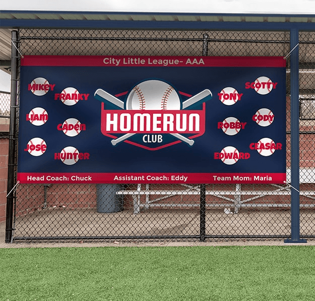 Custom Baseball Banners | Printmoz