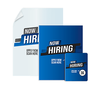 Now Hiring Signs & Templates - Easy to Use