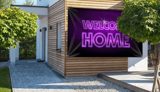 Welcome Home Banners | Printmoz