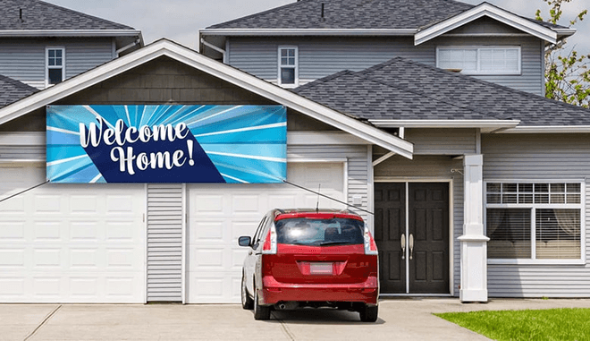 Welcome Home Banners | Printmoz