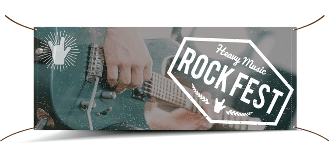 Custom Band Banners | Printmoz