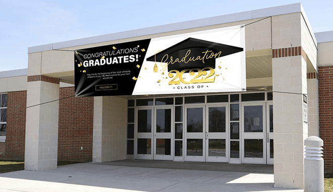 Custom Graduation Banners | Printmoz