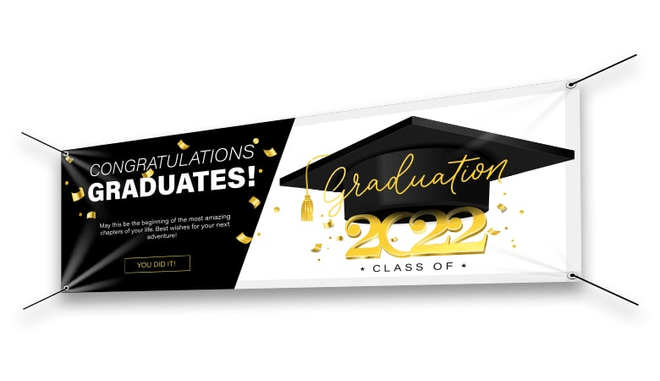 Custom Graduation Banners | Printmoz