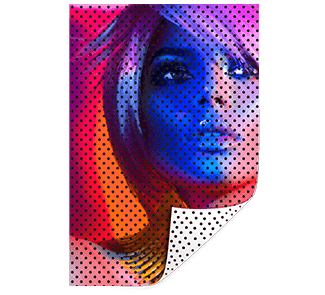 Custom Perforated Vinyl Window Decal Stickers | Printmoz