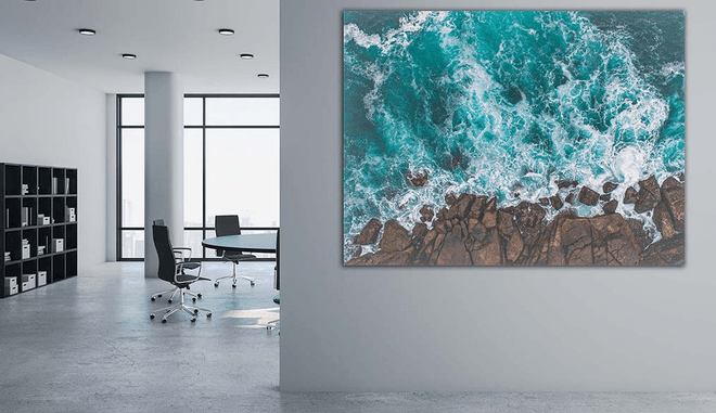 Custom Canvas Board Poster Printing Services | Printmoz