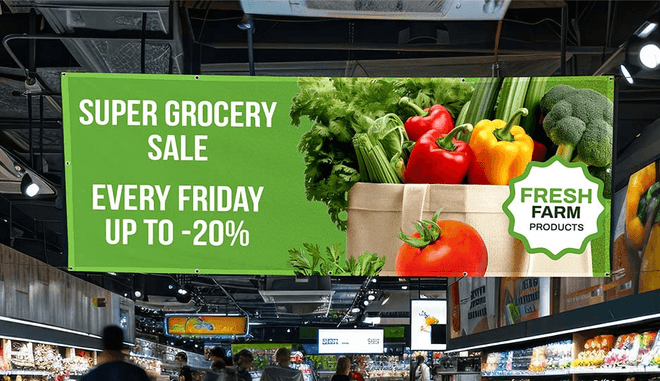 Retail Banners | Printmoz