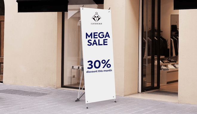 Retail Banners | Printmoz
