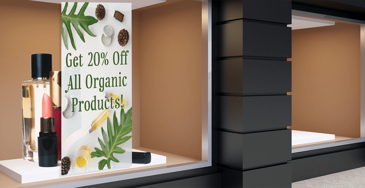 Perforated Window Signs | Car Window Signs - [Window Sign]