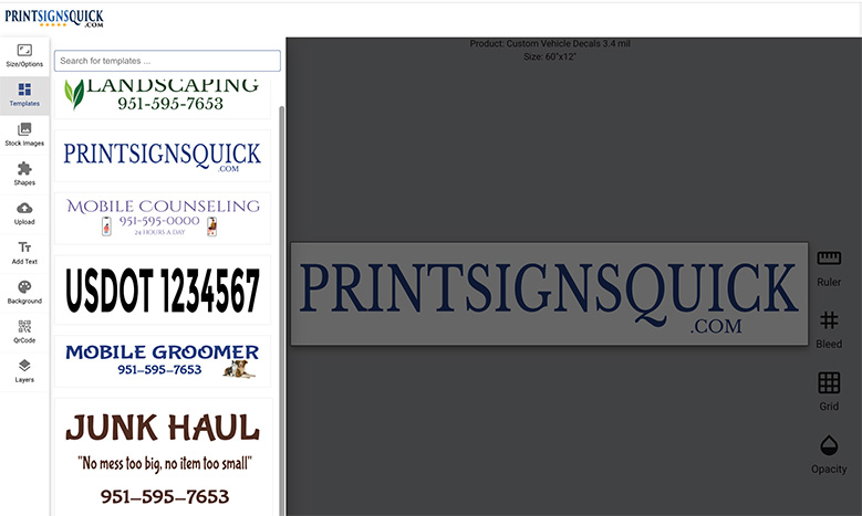 Create Free Printable Signs