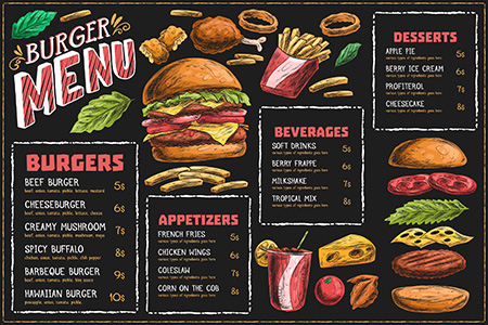 The Art of Appetite: Creative Menu Board Printing for Your Restaurant