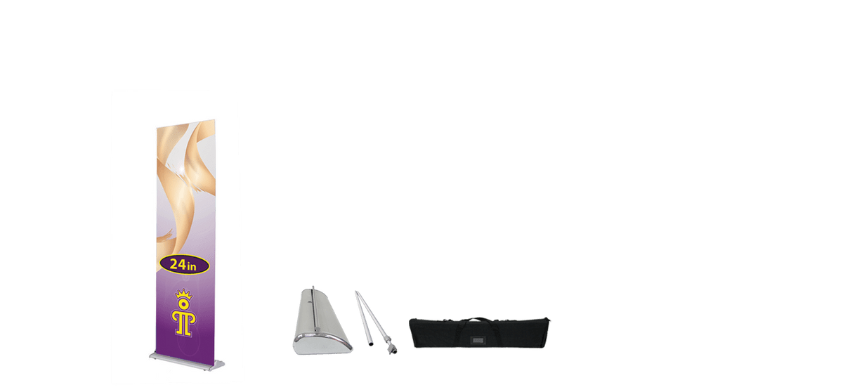 24" Premium Retractable Banner