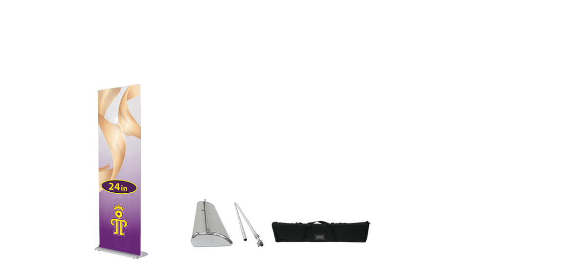 24" Fabric Retractable Banner