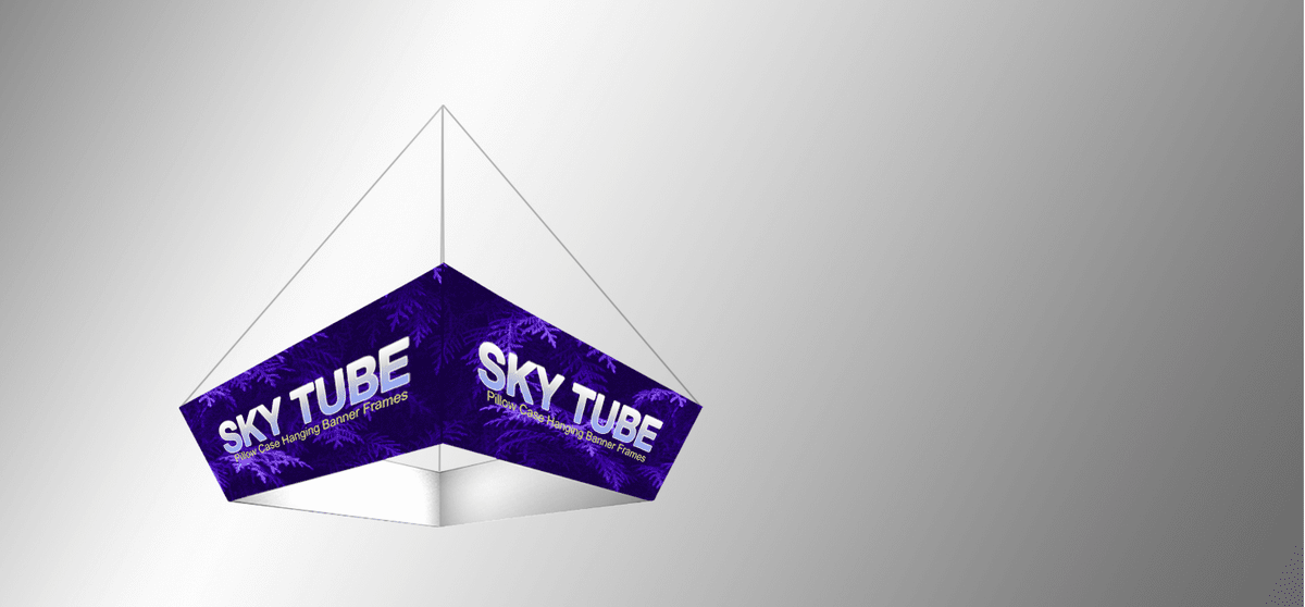 Tapered Square Hanging Banner