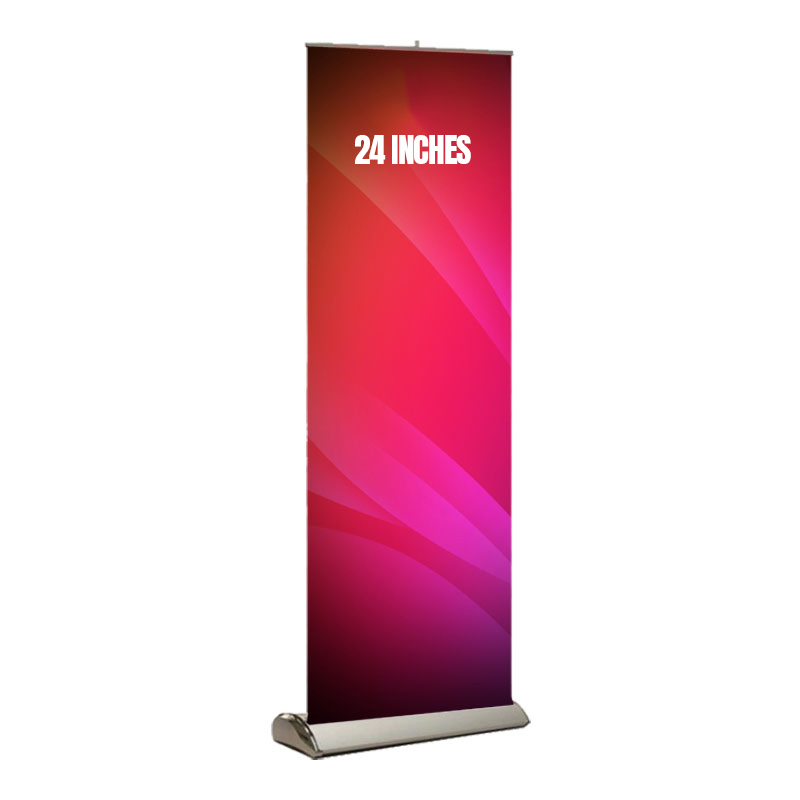 24" Fabric Retractable Banner