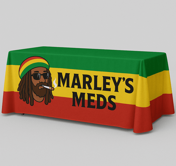 Custom Table Throws & Covers - 3 and 4 sided | Print420