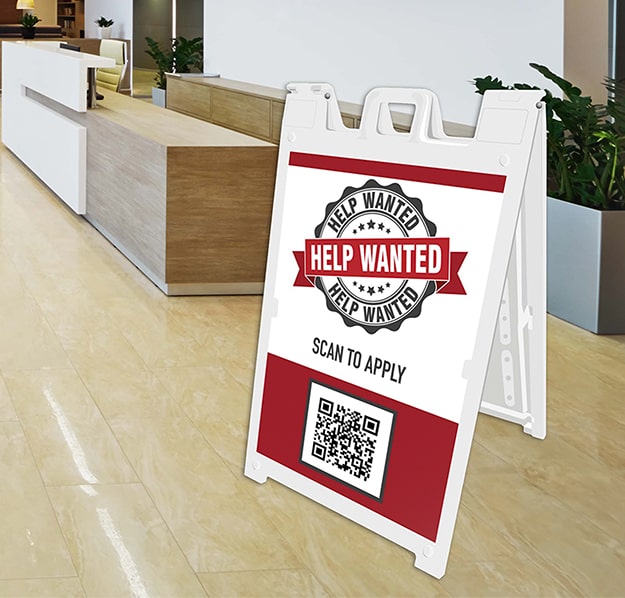 Now Hiring & Help Wanted Signs | Printmoz