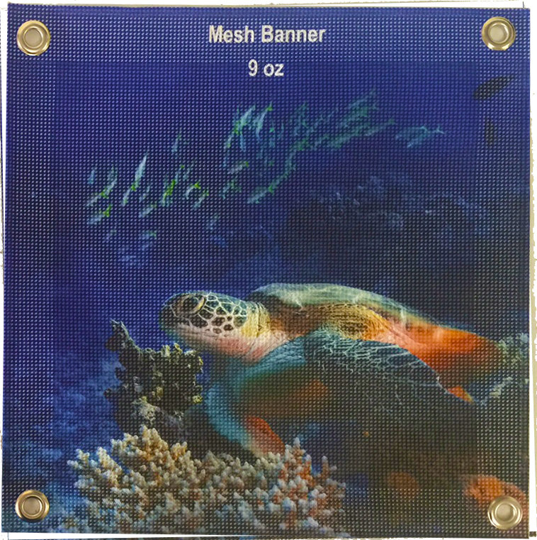 Mesh Banners are perfect for windy conditions