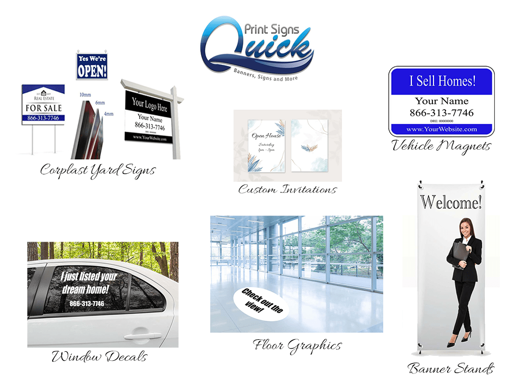 Custom Printed Real Estate Products